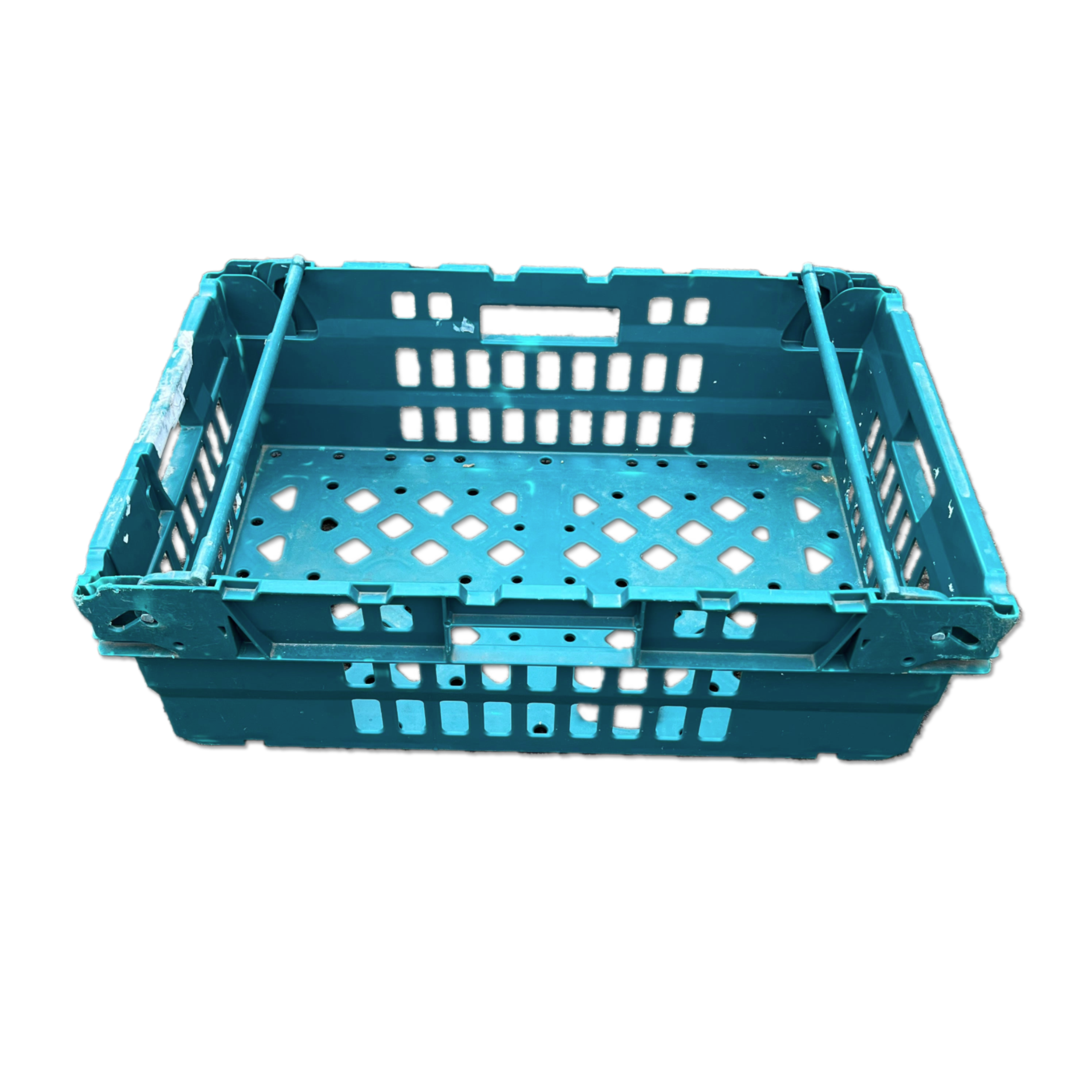 Second Hand Refurbished 35L Bale Arm Crate - Green – AB Handling ...