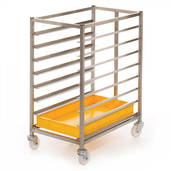 Stainless Steel Bakery Cooling Rack for 8x 20L Boxes – AB Handling ...
