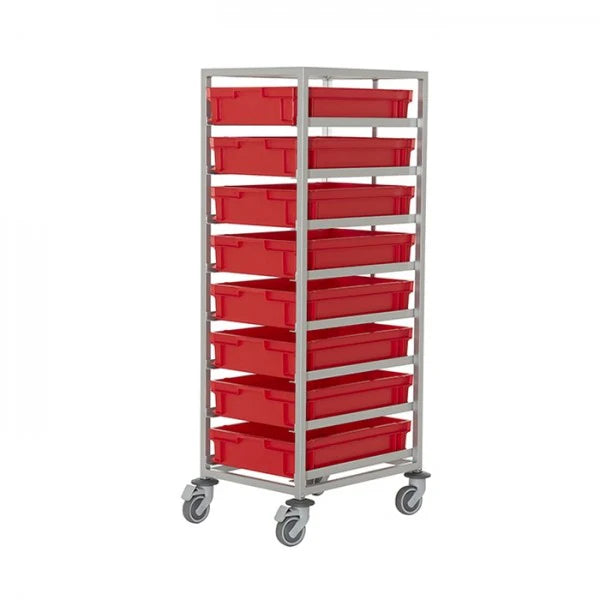 Wheeled Single Euro Trolley fpr 8x24L Stacking Crates – AB Handling ...