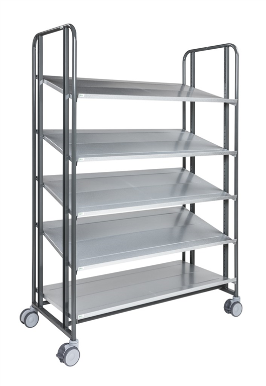 Series 168 Shelf Trolley – Adjustable Multi-Level Cart (1277 × 600 × 1 ...