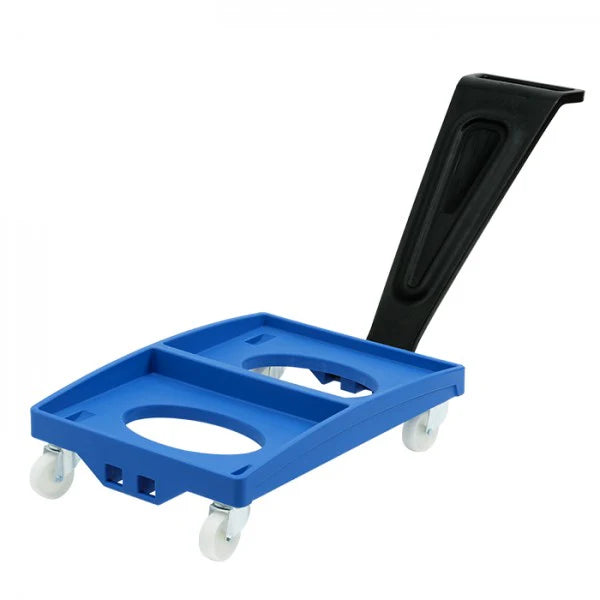 Double Euro MDPE Plastic Stacking Dolly Trolley – AB Handling & Packaging