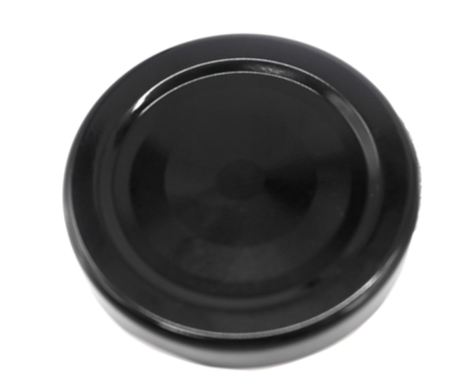 48MM Standard Black Metal Finish Twist-Off Caps – AB Handling & Packaging