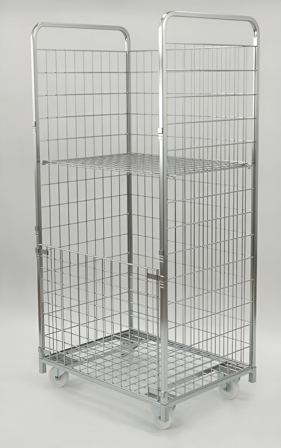 Container WMU 1700x800x600 with Shelf – Extra-Long Roll Cage for Overs ...