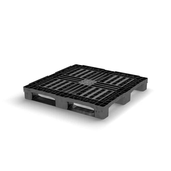 Chemical CP3 Plastic Pallet 1140x1140x150mm – HDPE Plastic, Open Deck ...