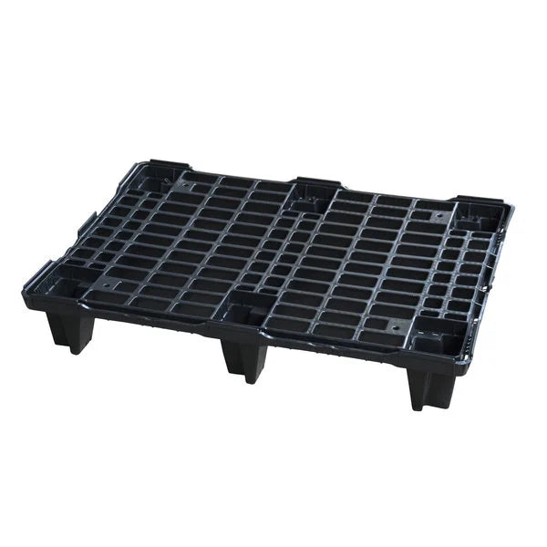 Plastic Display Pallet – 800x600x130mm – Nestable – 6 Legs – 350kg Dyn ...