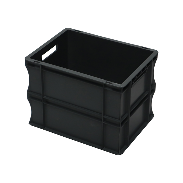 Euro Plastic Stacking Box – 400x300x290mm – 25L Capacity – Reinforced ...
