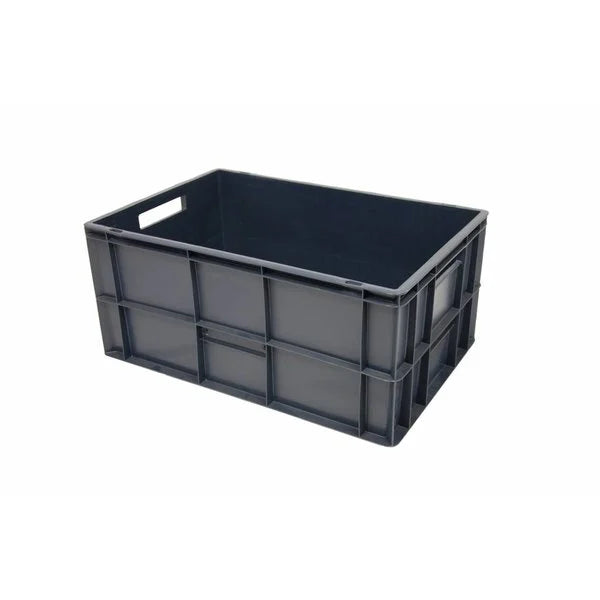 Euro Plastic Stacking Box – 600x400x290mm – 55L – Closed – AB Handling ...