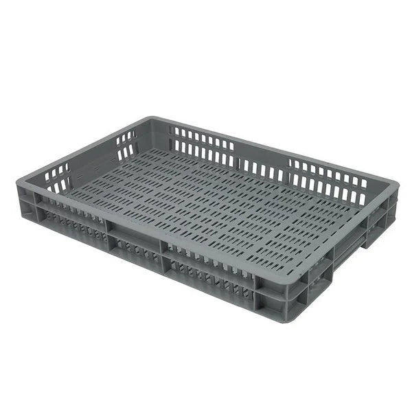 Euro Plastic Stacking Tray - 15L Capacity - Perforated – AB Handling ...