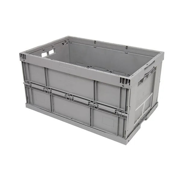 59 Litre Collapsible Plastic Crate - 600x400x320mm – AB Handling ...