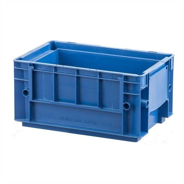 KLT Plastic Stacking Box – 297x198x147.5mm – 8.67 Litres – 4 Holes in ...