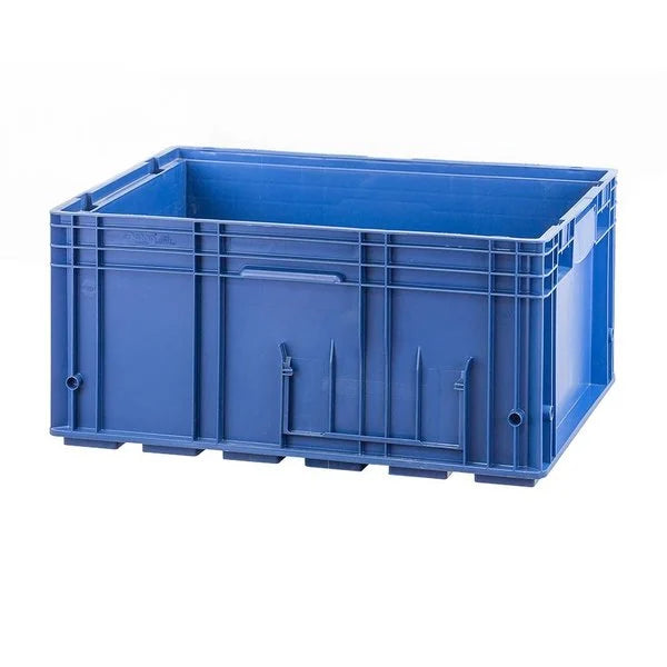 KLT Plastic Stacking Box – 594x396x280mm – 65.68 Litres – Reinforced W ...