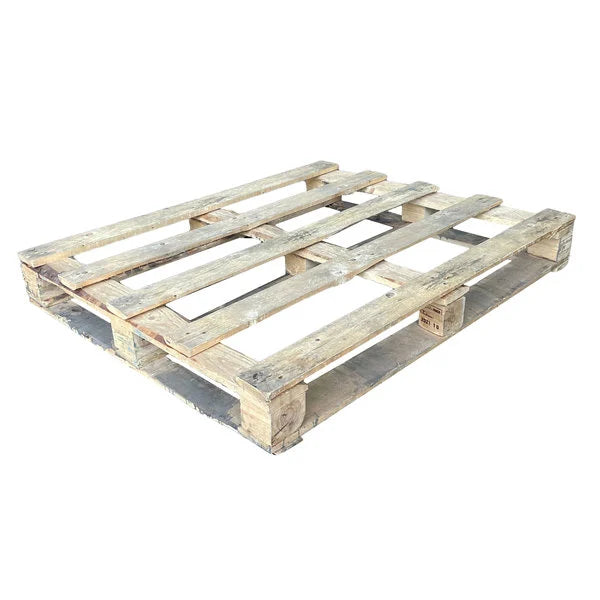 Used Wooden Pallet – 1200x1000mm – Perimeter Base – 800kg Capacity – AB ...