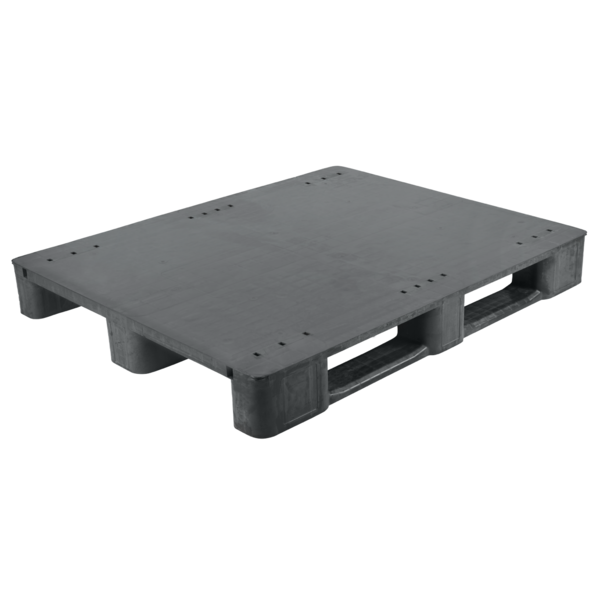 Plastic Pallet With Closed Deck - 1200x1000x145mm, No Raised Edge – AB ...