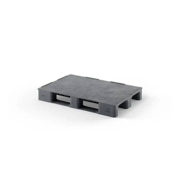 Heavy-Duty Plastic Pallet – 1200x800x150mm – Recycled PP – Closed Deck ...