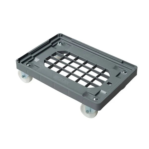 Plastic Multicrate Grid Dolly Trolley (Grey, 600x400x180mm) – AB ...