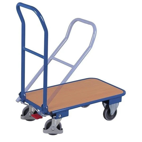 Foldable Push Handle Platform Trolley (815x450x940mm) – AB Handling ...