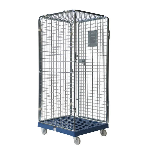 Anti-Theft Roll Container – 810x720x1800mm, Demountable with Plastic B ...
