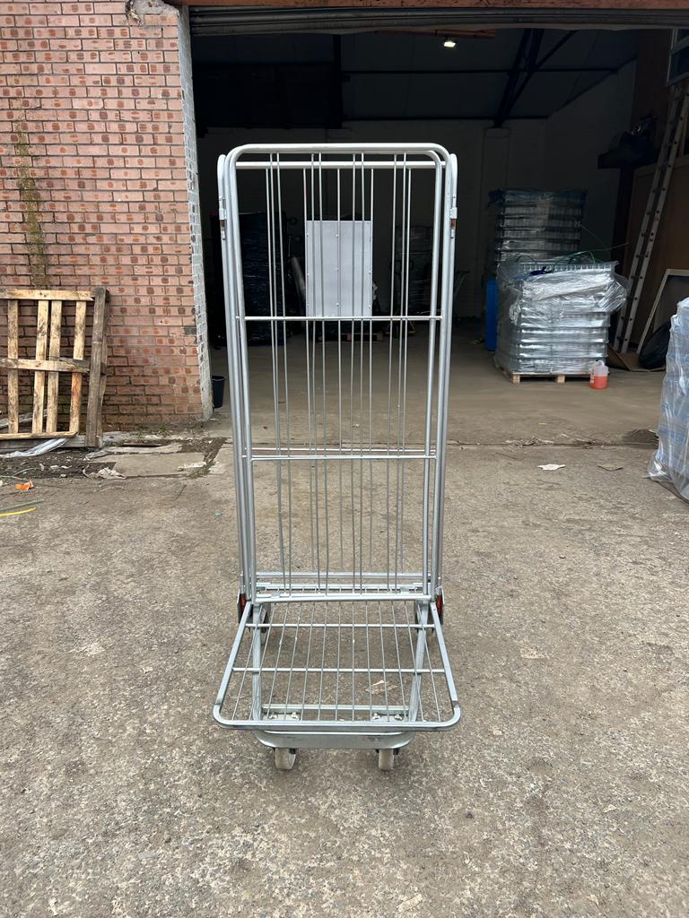 Used 3-Sided Roll Cage | Refurbished Roll Cages – AB Handling & Packaging