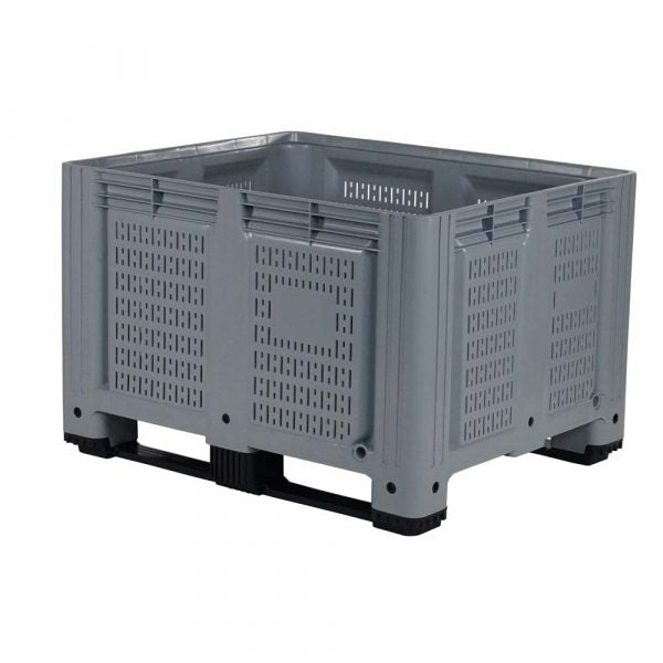 Vented Plastic Pallet Storage Box 1000 x 1200mm – AB Handling & Packaging
