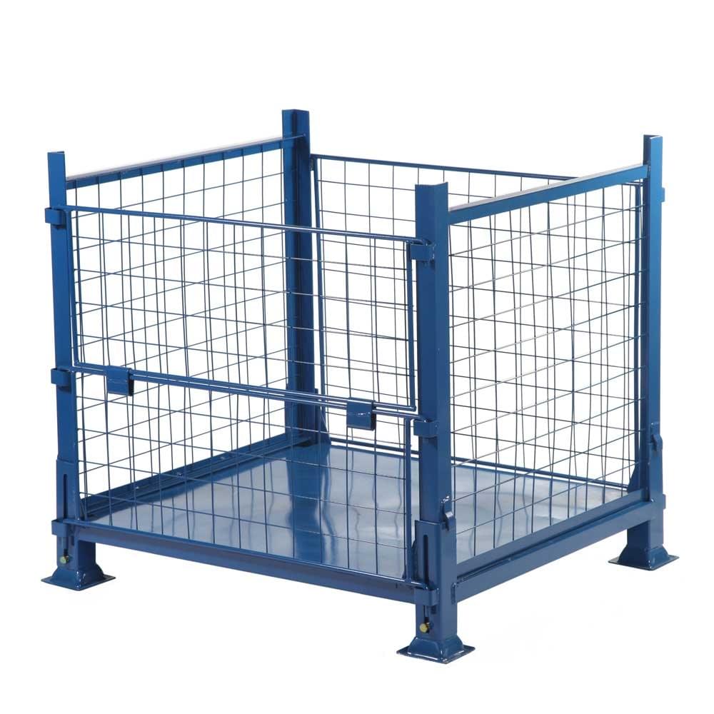 Collapsible Cage Pallet Stillage | Box & Cage Pallets – AB Handling ...