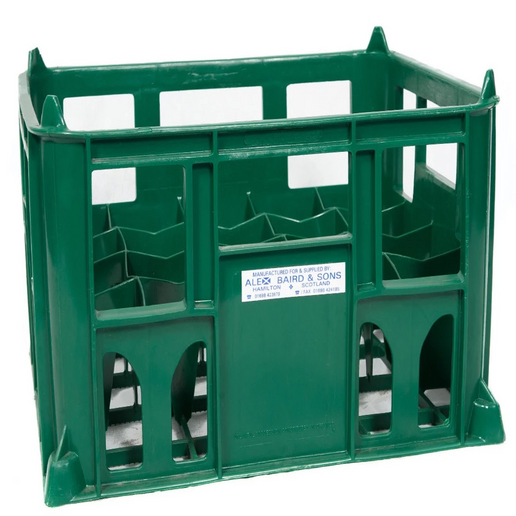 Plastic Milk Bottle Crates and Carriers | Stacking Crates – AB Handling ...