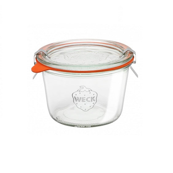 370ml Glass Weck Jar w/ Lid, Ring and Clips | Weck Jars – AB Handling ...